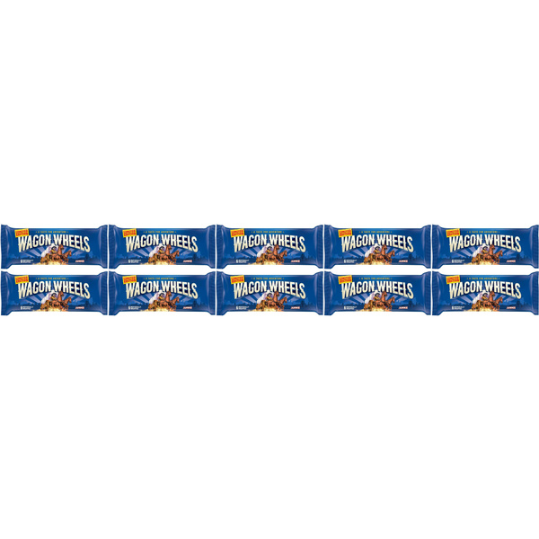 Печенье Wagon Wheels с суфле и джемом 228 г, набор: 10 штук купить на OZON по низкой цене ...