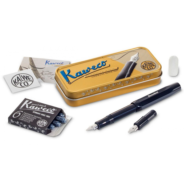 Набор для каллиграфии Kaweco Calligraphy Black S: перьевая ручка, набор ...