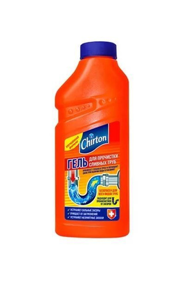 Набор 3 шт Чиртон / Chirton - Гель для чистки труб 500 мл купить на ...