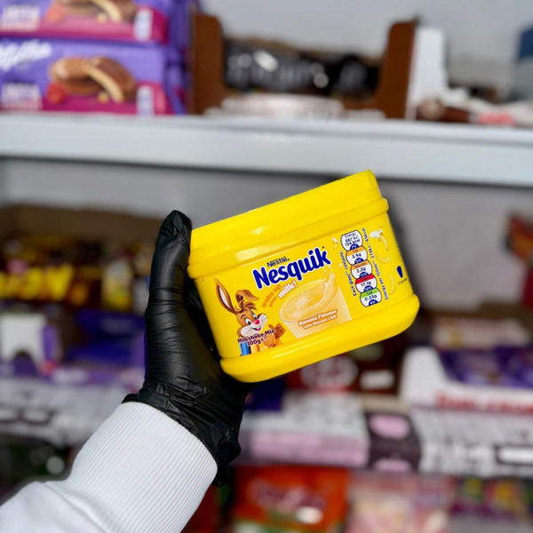 Какао Nesquik/ Несквик Молочный коктейль со вкусом банана 300 гр ...