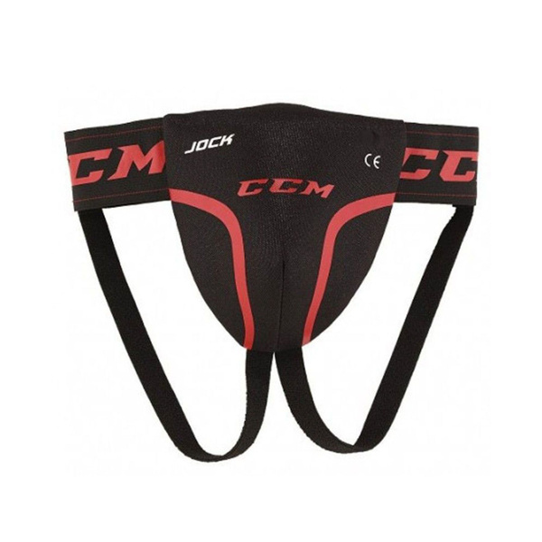 Защита хоккейная CCM JOCK JR BK/RD, посадка Анатомическая купить c ...