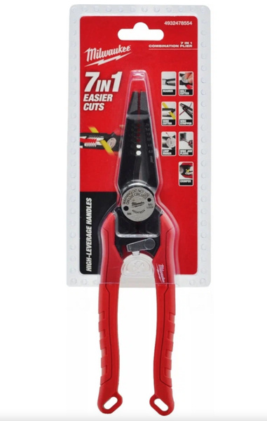 Комбинированные кусачки для зачистки проводов Milwaukee 7 в 1 ...