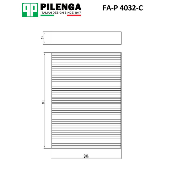 фильтр салонный, угольный vag v.a.g (audi/seat/skoda/vw) fa-p4032-c ...