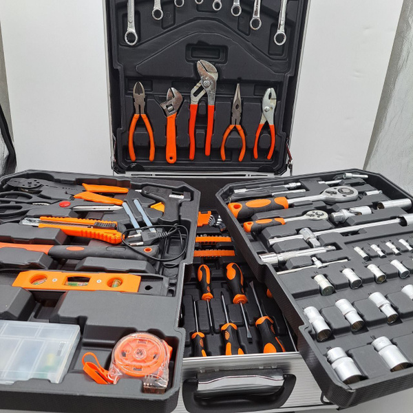 Набор инструментов универсальный 186 предметов в чемодане купить на ...