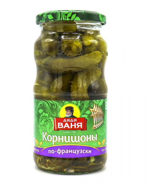Вопросы и ответы о Корнишоны Дядя Ваня По-Французски маринованные 460 г ...