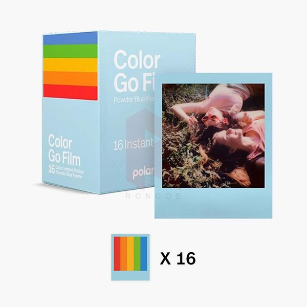 Кассета для полароида Polaroid Color GO Film Powder Blue Frame,16 ...