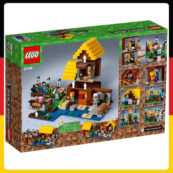 Конструктор LEGO MINECRAFT Фермерский дом (21144) купить на OZON по низкой цене (1755708774)