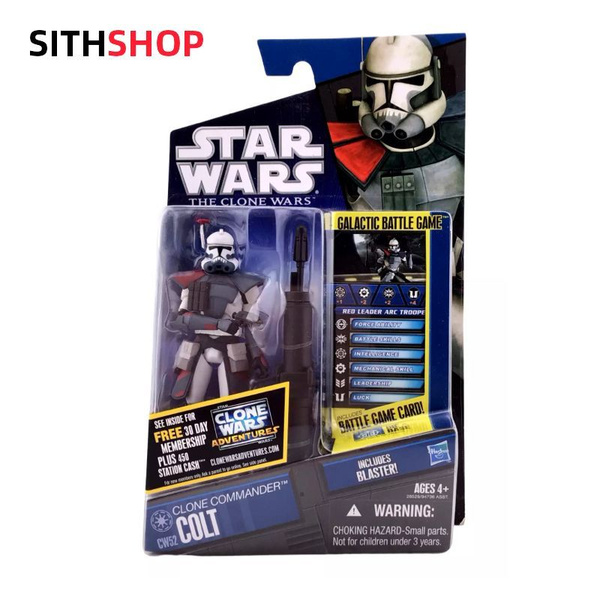 Фигурка Hasbro Star Wars The Clone Wars Clone Commander Colt 3.75 Inch ...