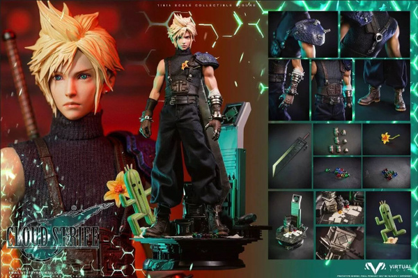 Фигурка VTS TOYS Fantasy VII. Cloud Strife VM003A Deluxe Version 1/6 Action Figure купить на ...