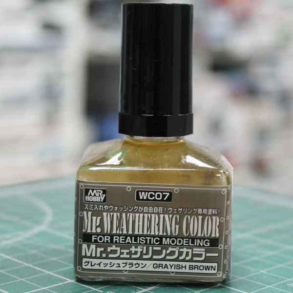 WC07 Смывка, Grayish Brown, Mr Weathering COLOR, 40 мл Mr Hobby купить ...