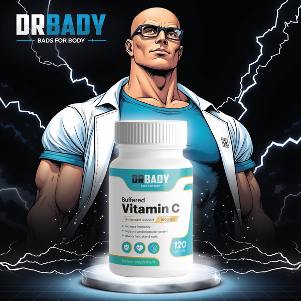 Buffered Vitamin C/ Буферная форма витамина С 1000мг купить на OZON по ...