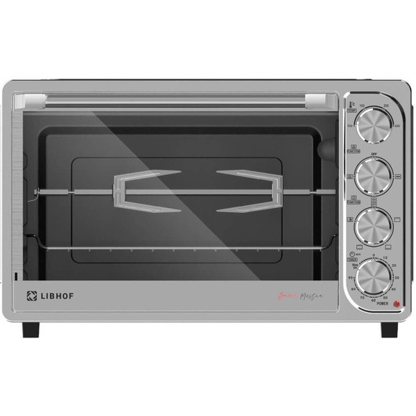 Мини-печь Libhof 175624, серебристый, 30 л купить c доставкой на OZON по низкой цене (1768499974)