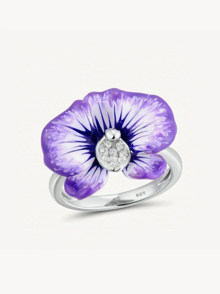 Кольцо Pearl Fox "Фиалка" купить на OZON по низкой цене (1776121681)