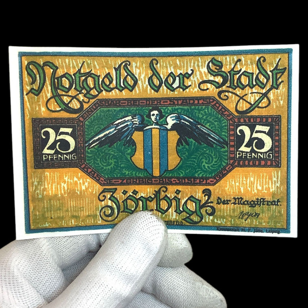 Банкнота Германия 25 пфеннингов 1921 года купить на OZON по низкой цене (1778844216)
