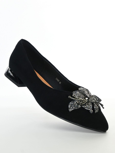 Туфли Женский Ascalini Замша натуральная, размер 38 Стандартный низкий (до 4 см) 9 Россия купить ...