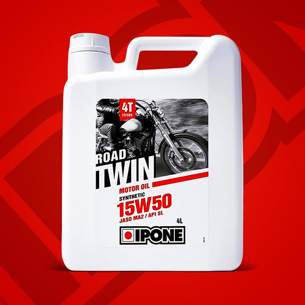 Масло моторное IPONE roadtwin 15W-50 Полусинтетическое 4 л 800050 ...