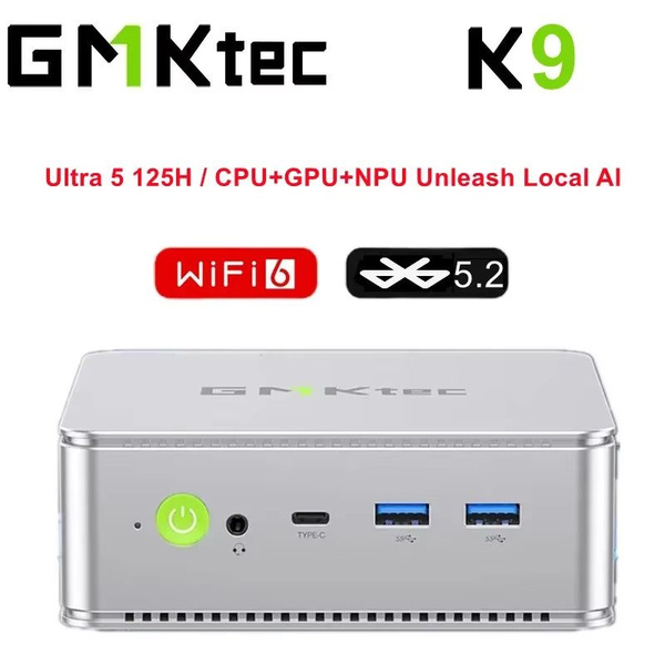 Характеристики GMKtec Мини-ПК K9 Ultra 5 125H (Intel Core Ultra 5 125U ...