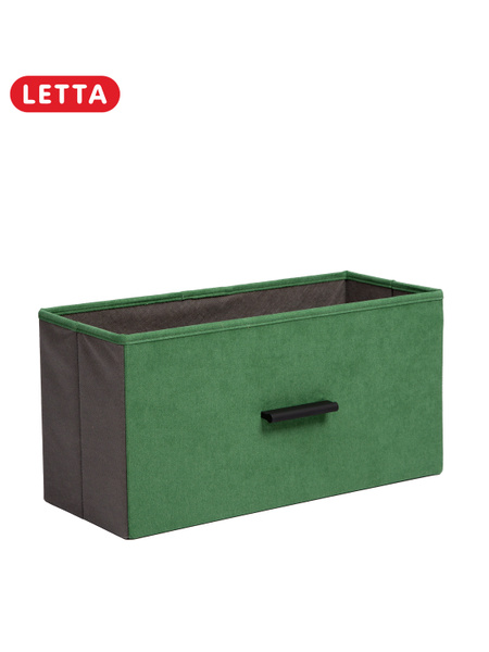 Органайзер для хранения, Зелёный, 50х25х21, Zett, 1 шт. купить на OZON по низкой цене (1767272224)