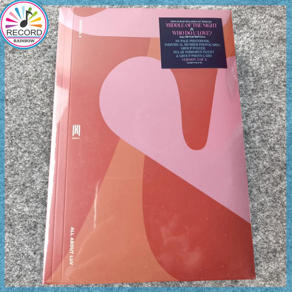 Monsta X All About Luv Lower Right Deluxe Photo Book 3 CD Совершенно ...