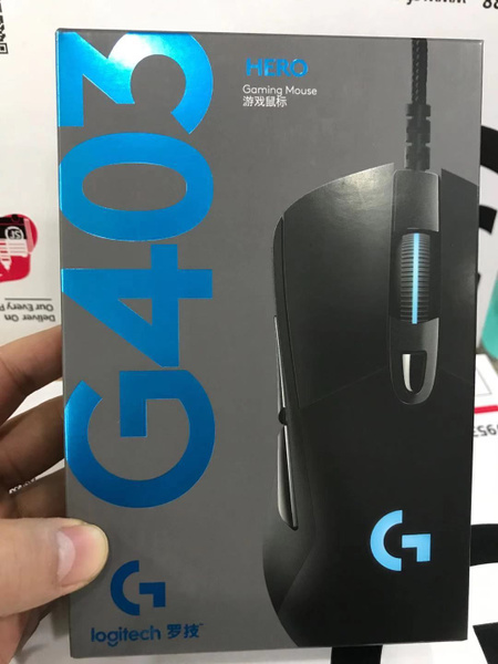 Игровая мышь проводная Logitech G проводная G403-546-05-05 , черный матовый,G403 купить c ...