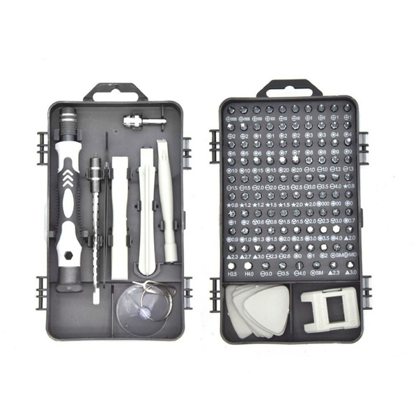 OZ-WIDR-Набор инструментов для ремонта прецизионных отверток 115 в 1 для ремонта компьютеров ...