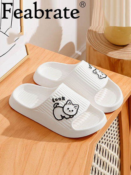 Шлепанцы Женский Feabrate, размер 38, 39 EVA Мягкая стелька, Легкая модель Без застёжки ...