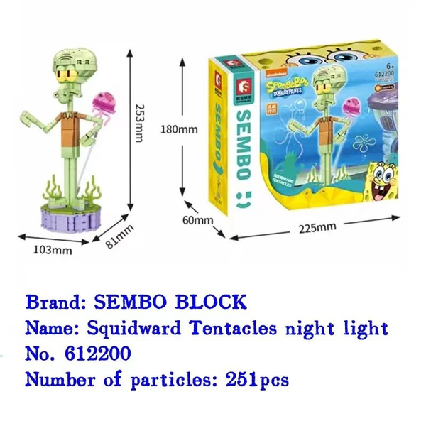 SEMBO BLOCK SpongeBob SquarePants Models 612200 Строительные блоки ...