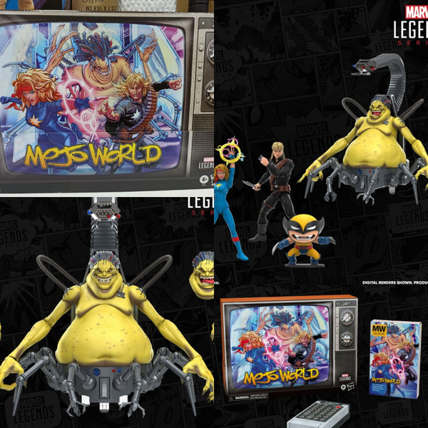 Набор фигурок Marvel Legends Series Mojoworld 4-Pack (Longshot, Mojo ...