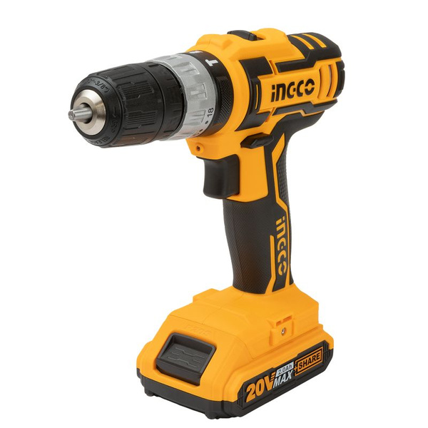 Шуруповерт ударный Ingco CIDLI200215 20В 2х2 Ач купить на OZON по ...