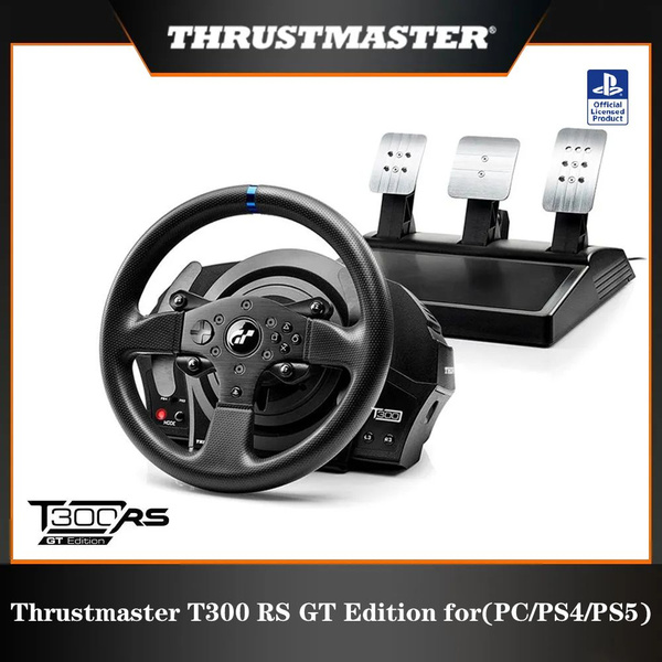 Характеристики Thrustmaster T300 RS GT EditionГеймпад с обратной связью ...