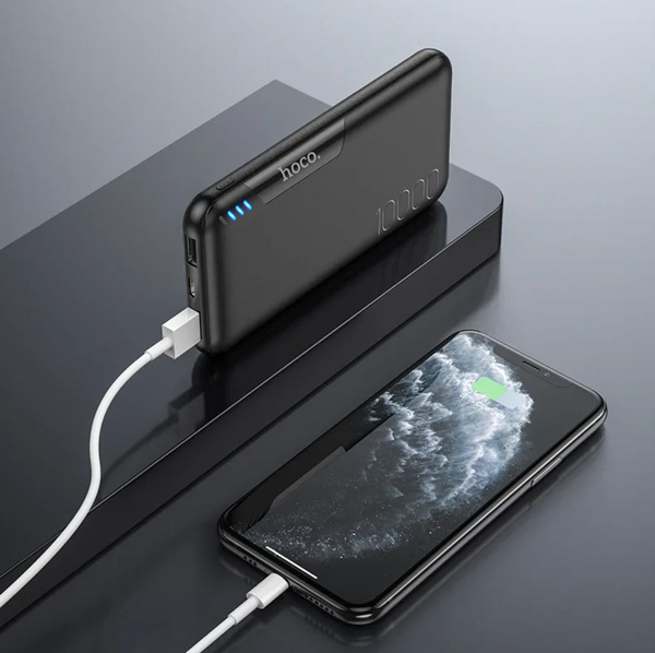 Внешний аккумулятор (Power Bank) hoco j101 купить c доставкой на OZON ...