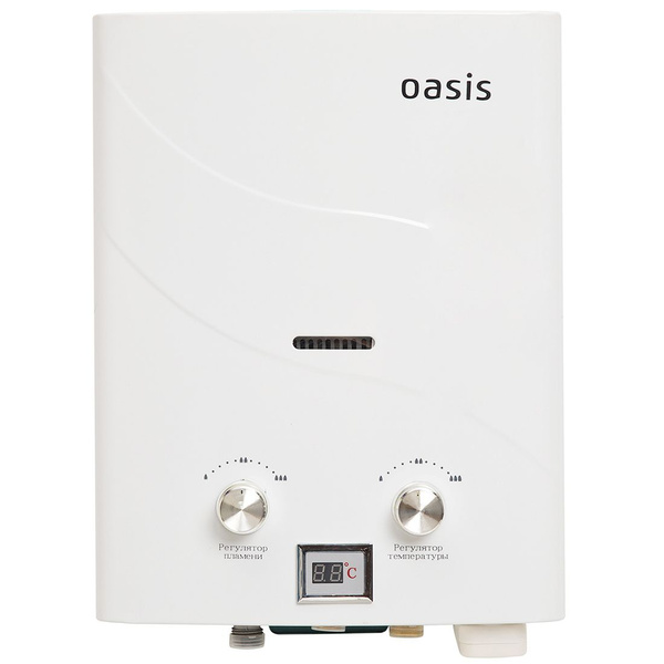 Газовая колонка бездымоходная Oasis B-12W купить на OZON по низкой цене (1845541350)