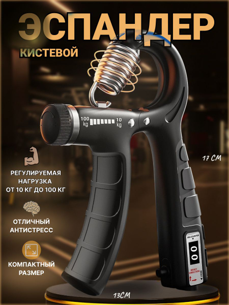 Эспандер Кистевой TimRam, max нагрузка 100 кг купить c доставкой на OZON по низкой цене (1821988460)