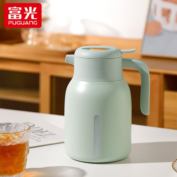 FUGUANG Термокувшин С ручкой, Непроливайка, 1.2 л купить на OZON по низкой цене (1863074658)