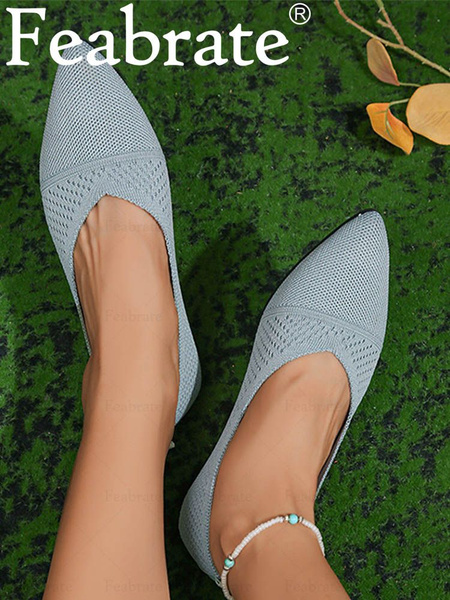 Лоферы Женский Feabrate молочно-голубой, размер 36 Без каблука На любой сезон Пряжка купить c ...