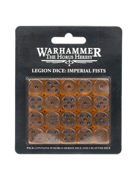 Кубики Warhammer The Horus Heresy: Legion Dice - Imperial Fists купить ...