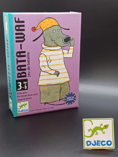 Карточная игра Djeco Бой Гав-гав - Bata-waf - для детей 3-6 лет, Джеко 05104 купить на OZON по ...