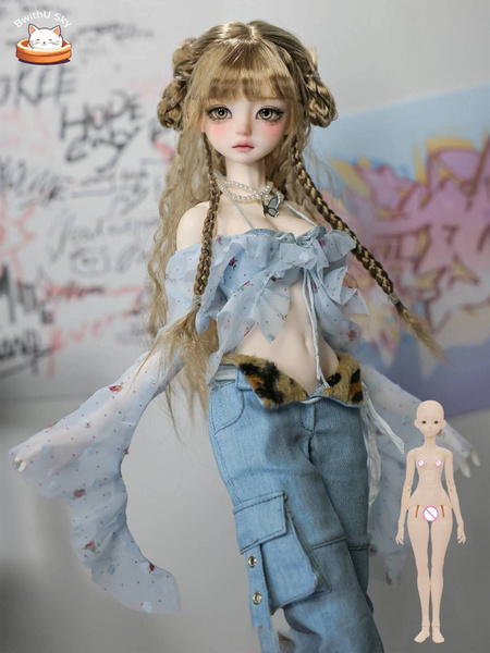 BwithU Kikyou Bjd 1/4 - Новинка! Весенняя блузка с открытыми плечами, komplet аксессуаров и ...