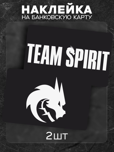 Наклейка на карту Team Spirit CS 2 купить на OZON по низкой цене ...