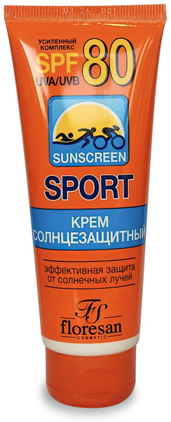 Крем Floresan Sunscreen Sport солнцезащитный, SPF 80, 60 мл купить на ...