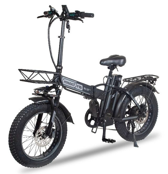 Электровелосипед Minako F10 Pro 2025 240W, 48V/15AH купить на OZON по низкой цене (1837508843)
