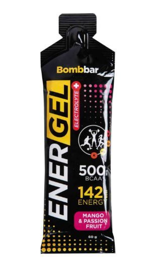 Гель питьевой BombBar EnerGel 500 BCAA манго-маракуйя, 60г купить на OZON по низкой цене ...