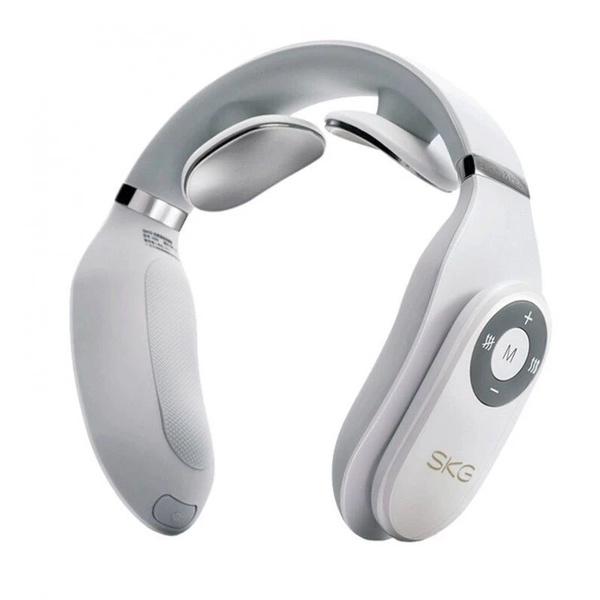 Массажер для шеи Bluetooth SKG с горячим компрессом для шеи 4098 купить на OZON по низкой цене ...