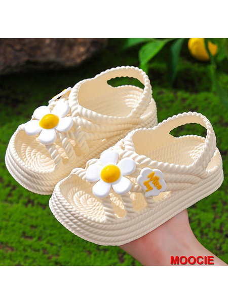 Босоножки Девочки MOOCIE Без каблука EVA, размер 27 Мягкая стелька Лето Китай Без застёжки ...