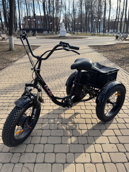 Электровелосипед трехколёсный LS-CO Trike 240W, 48V/15AH купить на OZON по низкой цене (1922305112)