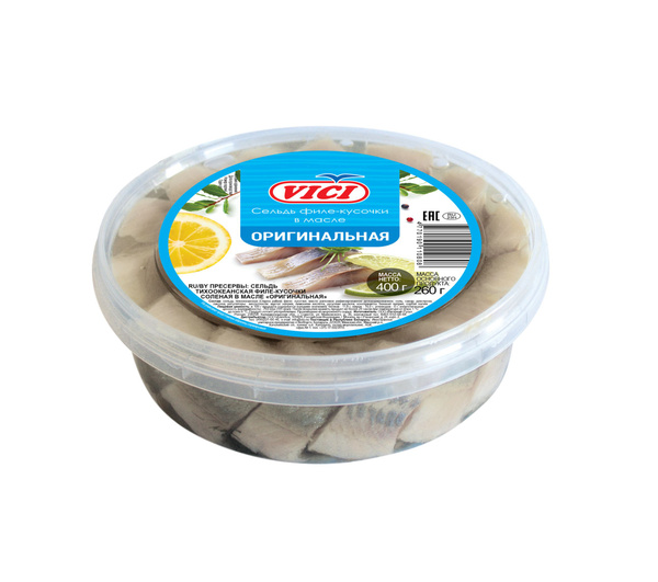 Сельдь филе-кусочки в масле Оригинальная 400 г, VICI купить на OZON по низкой цене (2005553604)