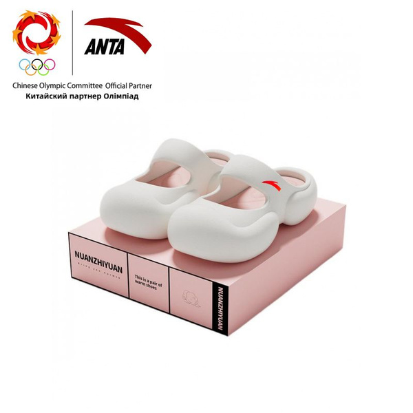 Босоножки Женский Anta Платформа EVA, размер 39, 40 Круглый нос, Толстая подошва Лето Китай ...