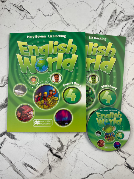 English World 4 Набор Pupil's Book with CD + Workbook, TheBookCorner ...