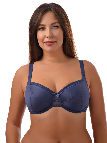 Бюстгальтер Женский Новое время, размер 80C синий Россия купить c доставкой на OZON по низкой ...