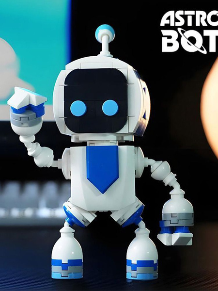 Пластиковый конструктор/Astro Bot,13cm купить на OZON по низкой цене (2057757722)